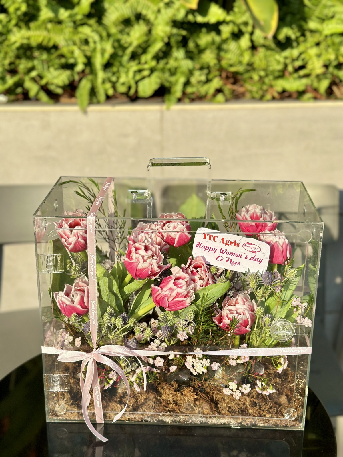 Box hoa Mica & TuLip